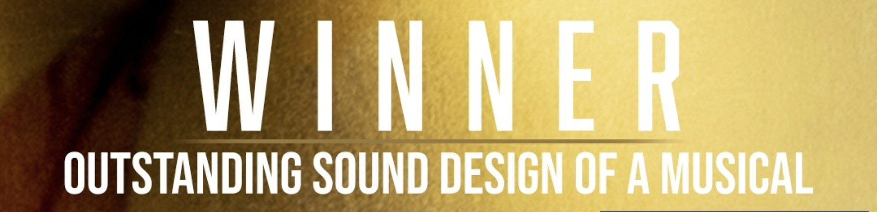 Outstanding Sound Design: Nick Lidster wins again